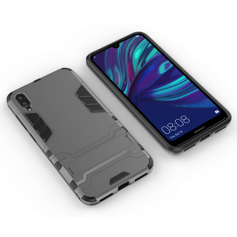 Slim Armour Tough Shockproof Case for Huawei Y7 Pro 2019 (Grey)